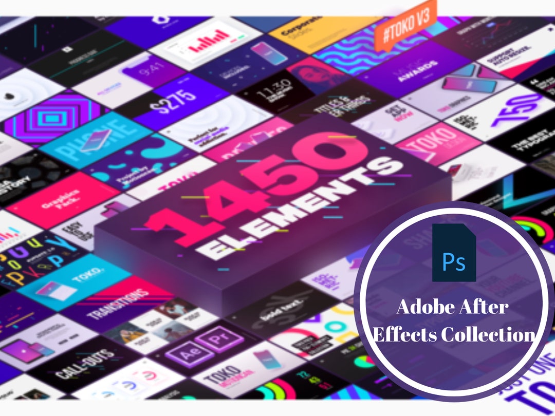 Motion Graphics & VFX Template Bundle for Adobe After Effects - Pro ...