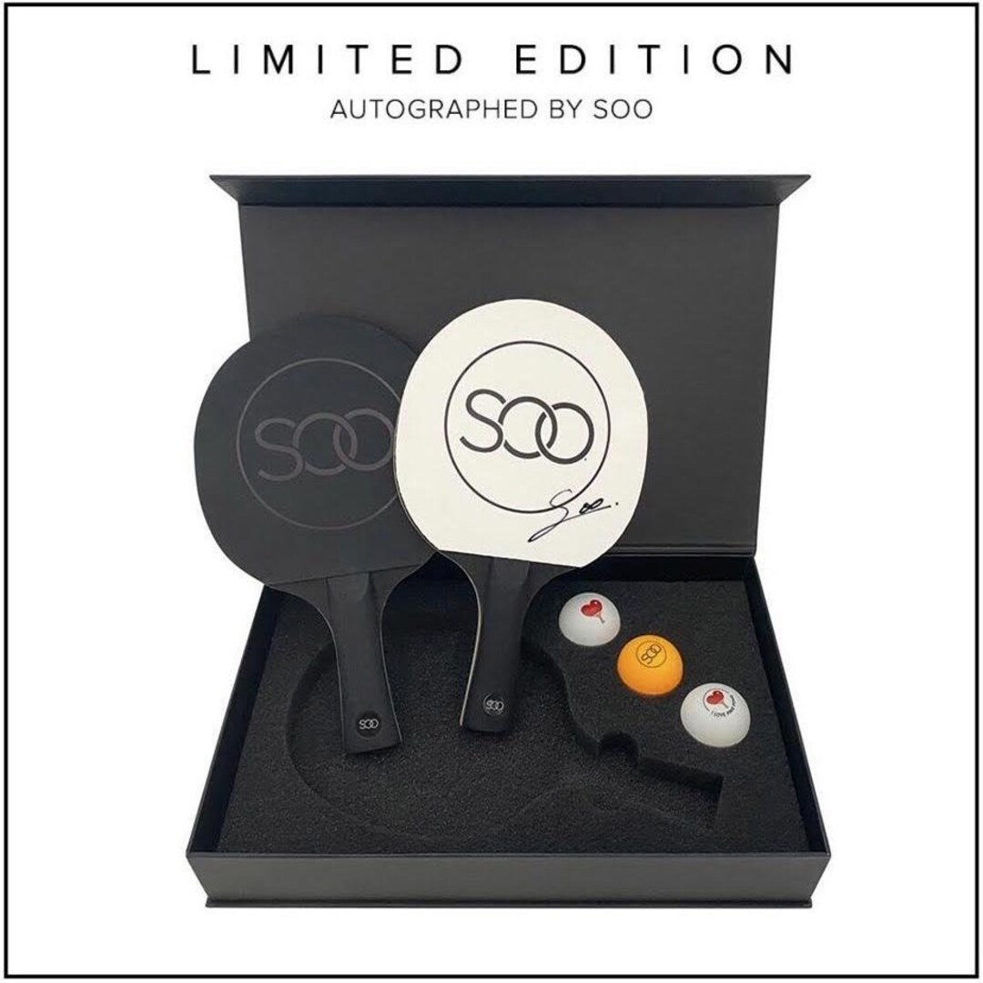 SOO Limited Edition Ping Pong Paddle Set / Custom Made Ping Pong Paddle ...
