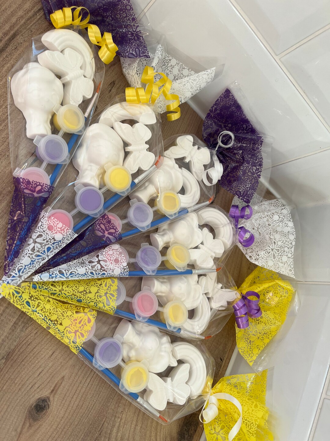 Princess Party Cones, Childrens Party Bags, Party Favours , Childrens ...