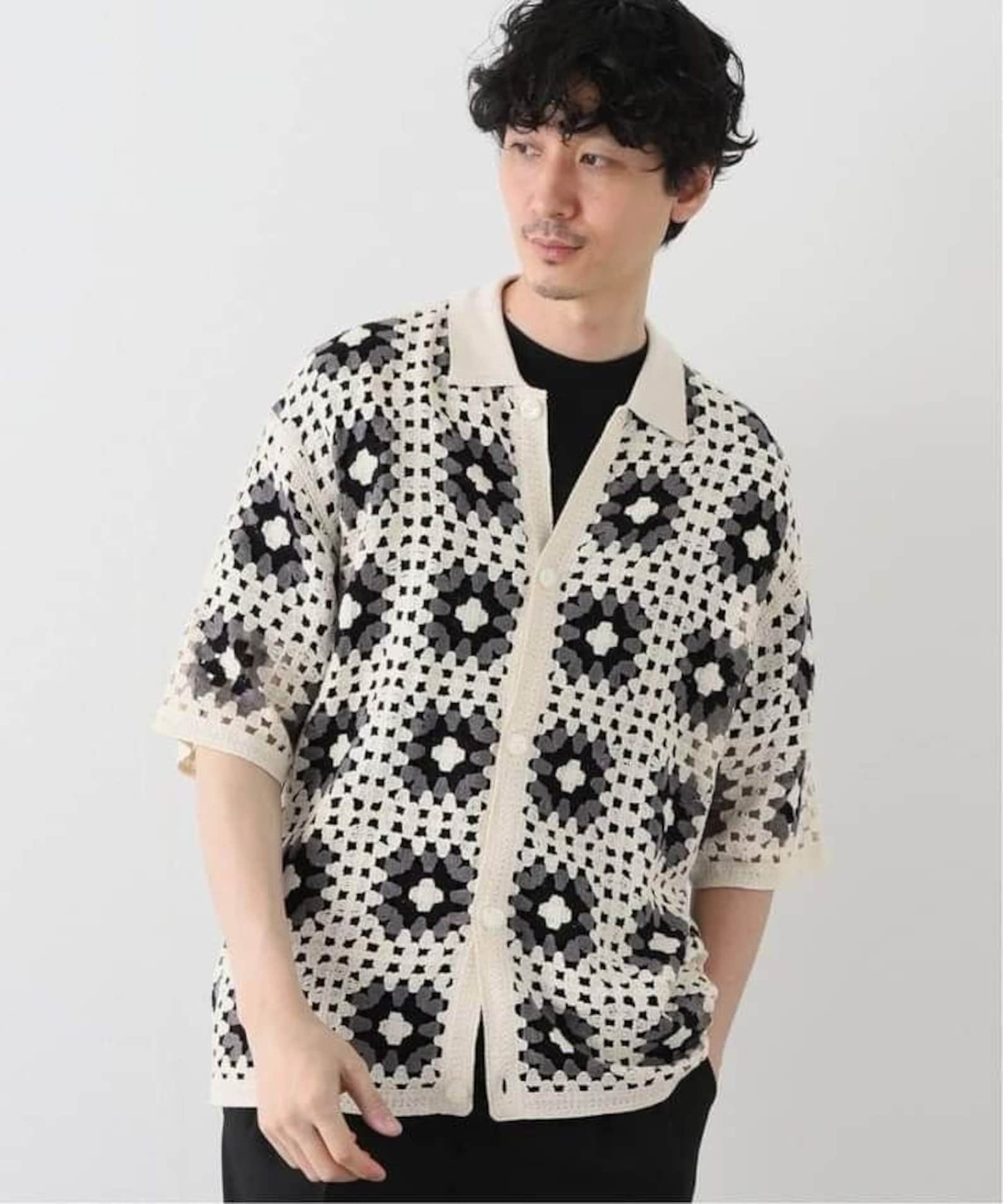 Crochet Shirt Granny Square Shirt Men's Shirt Handmade - Etsy Crochet Shirt Granny Square Shirt Men's Shirt Handmade - Etsy