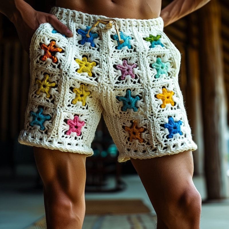 Crochet Shorts - Etsy