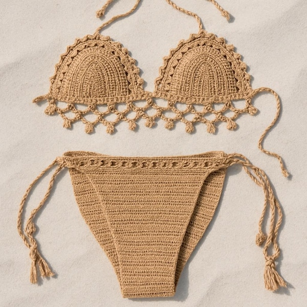 Fringe Bikini - Etsy