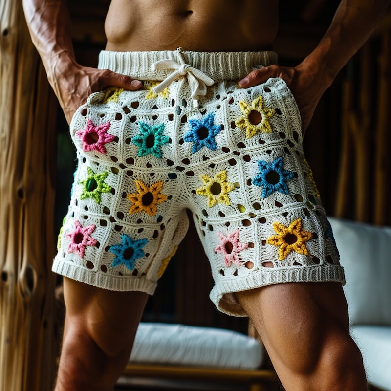 Flower Shorts for Men - Etsy
