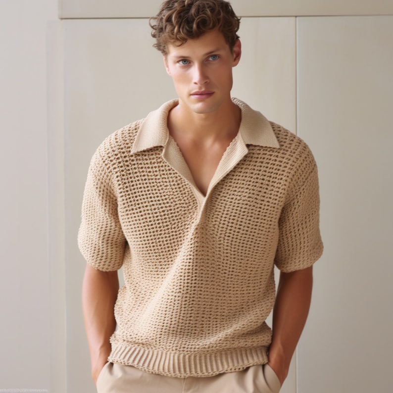 Handmade Shirt Crochet Shirt Shirts for Men Bode Shirt - Etsy