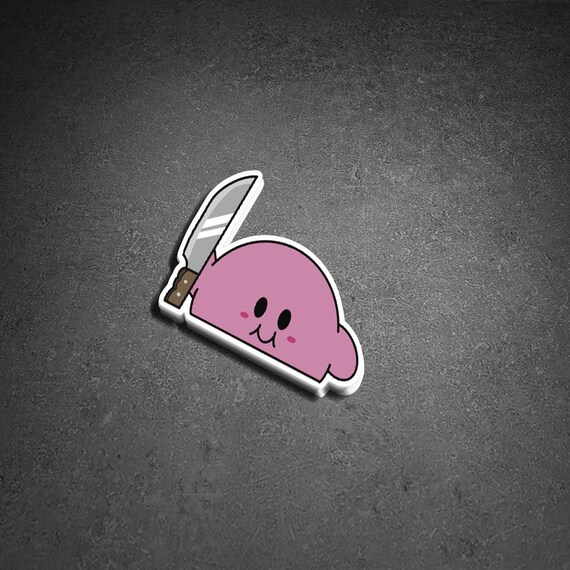 Laptop Kirby Peeker Sticker Decals & Skins Electronics & Accessories ...