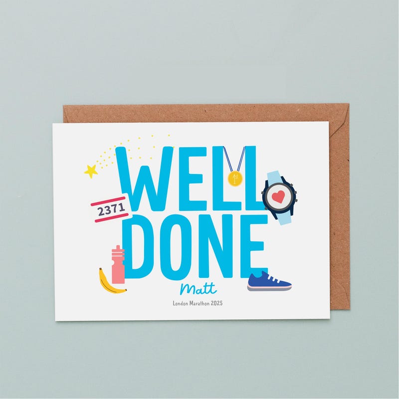 Well Done Card - Etsy UK