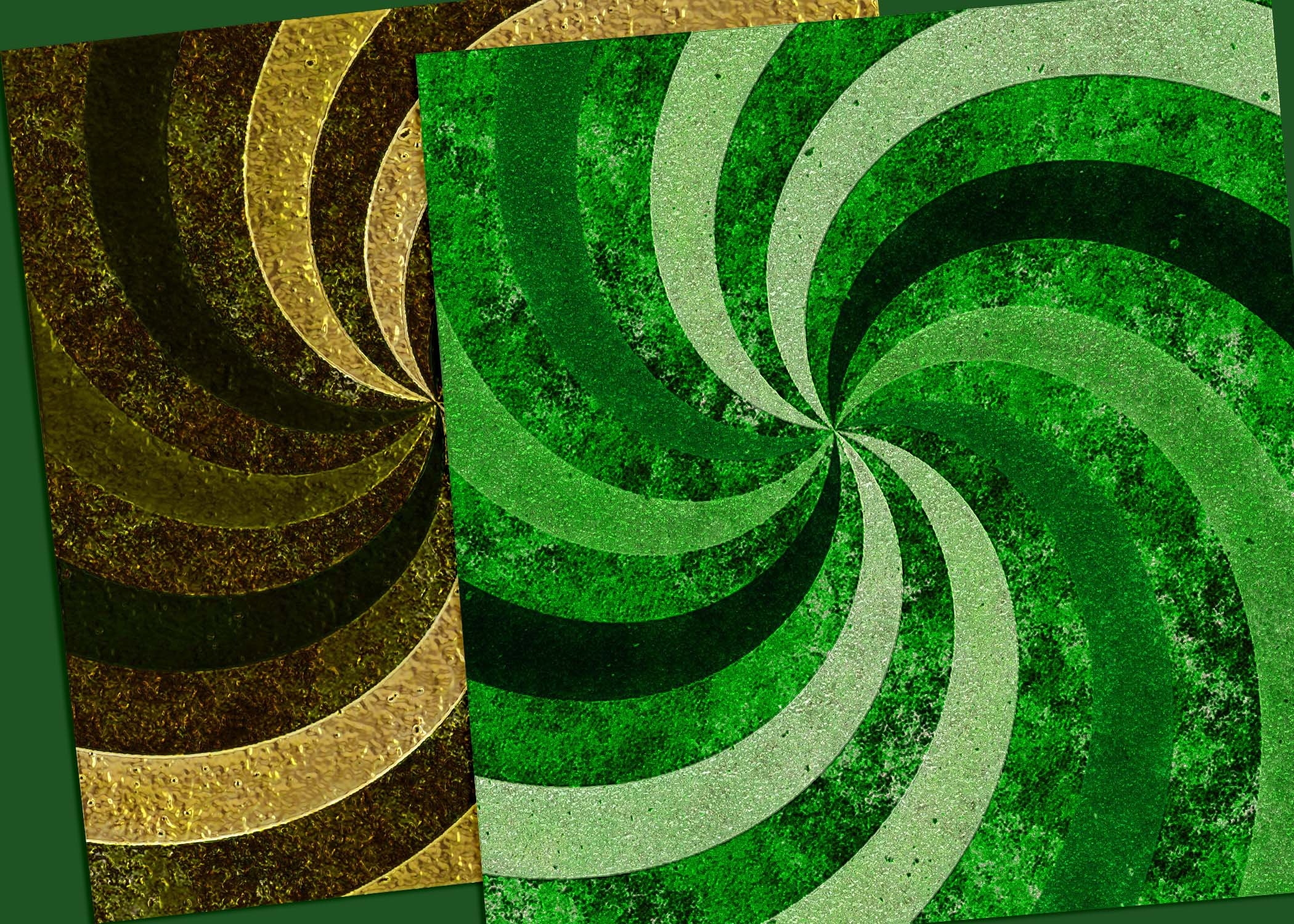 10 Digital Color Foil Twirl 12x12 JPEG Papers SET 1 With a - Etsy