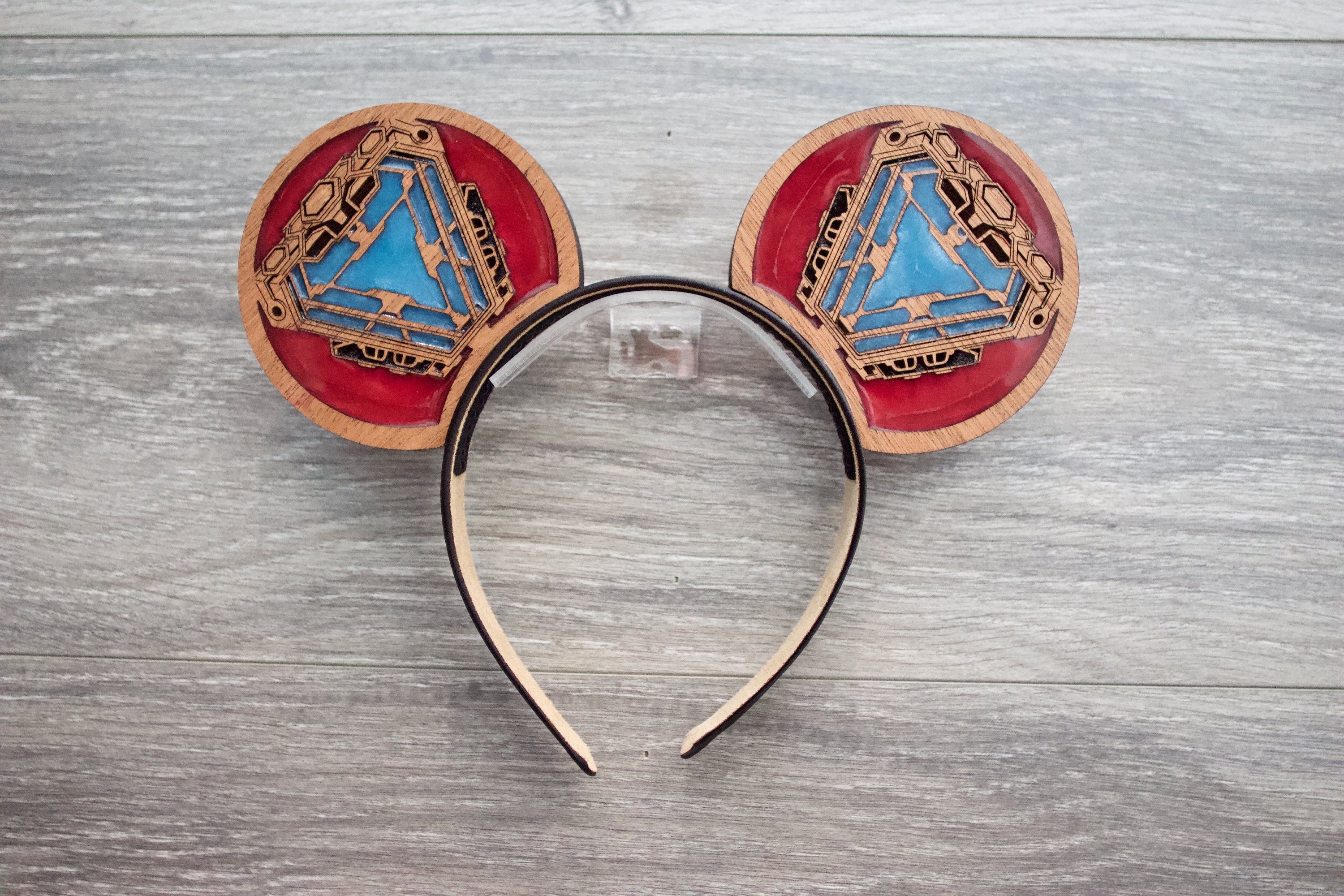 Arc Reactor Mouse Ears - Etsy