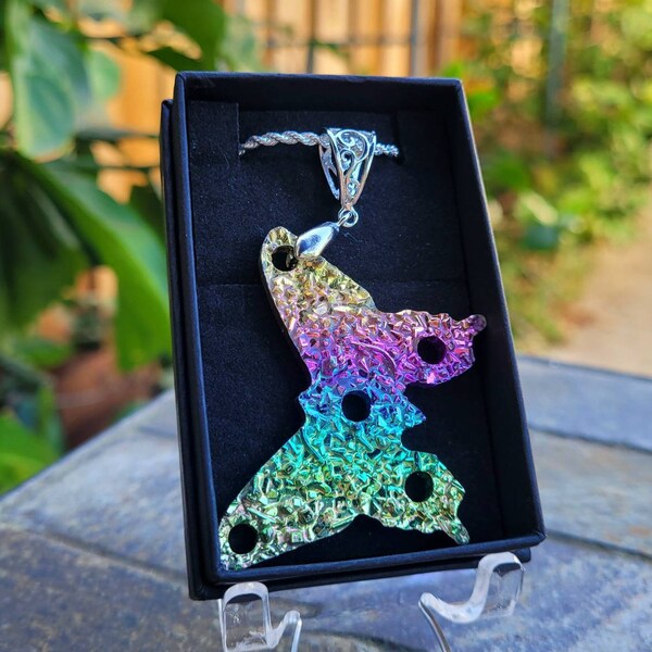 Bismuth Pendant - Etsy