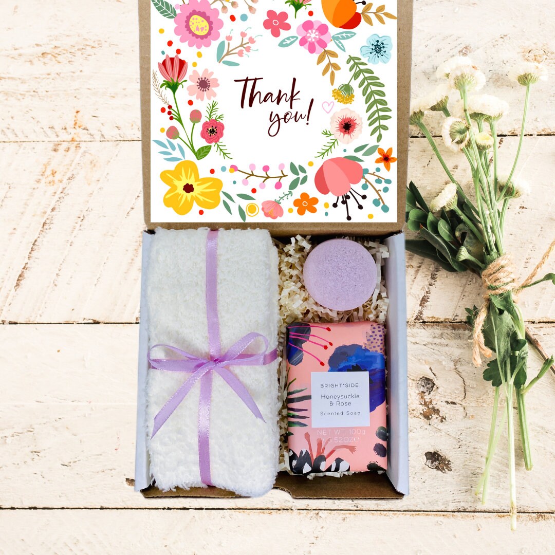 Thank You Gift Box, Appreciation Gift Box, Thank You Gift Basket, Thank ...