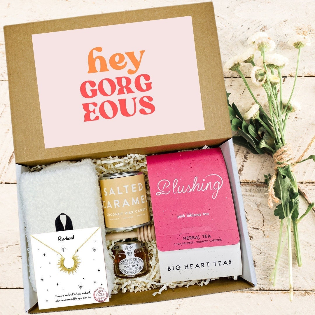 Hey Gorgeous Gift Box, Care Package for Her, Gifts for Friends, Gift ...