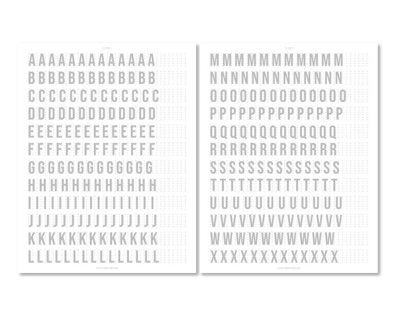 Farewell | Block Letter Guided Dotted Practice Sheets | Stationery ...