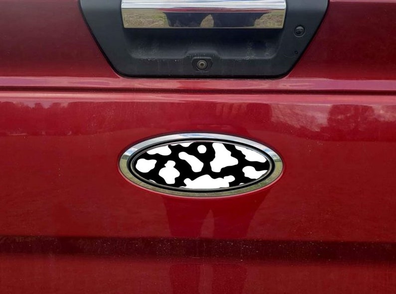 Cow Print Vinyl Overlay for Ford Emblems - Etsy