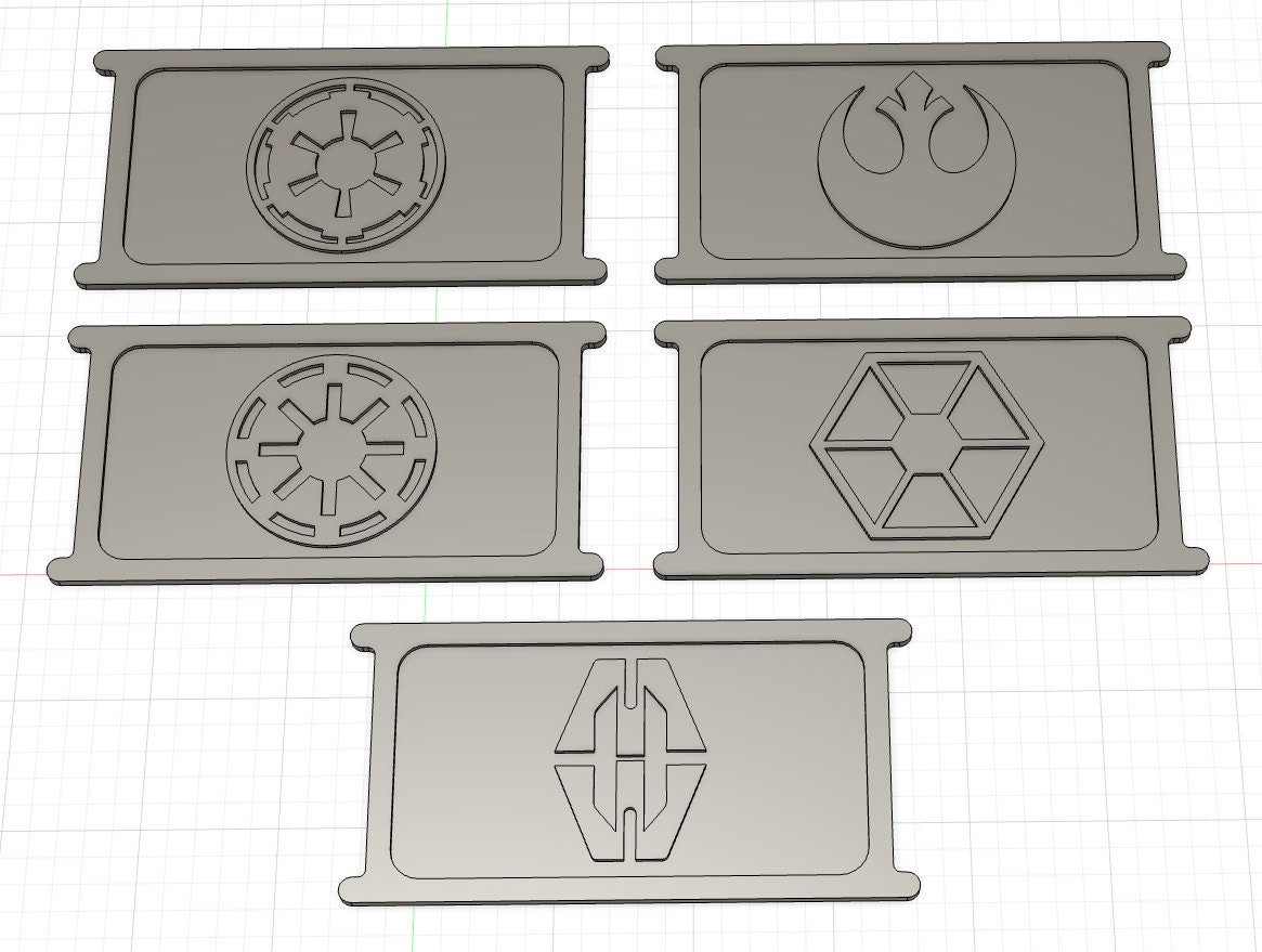 STL Files for Star Wars: Legion Card Boxes - Stl Card Boxes (unofficial ...