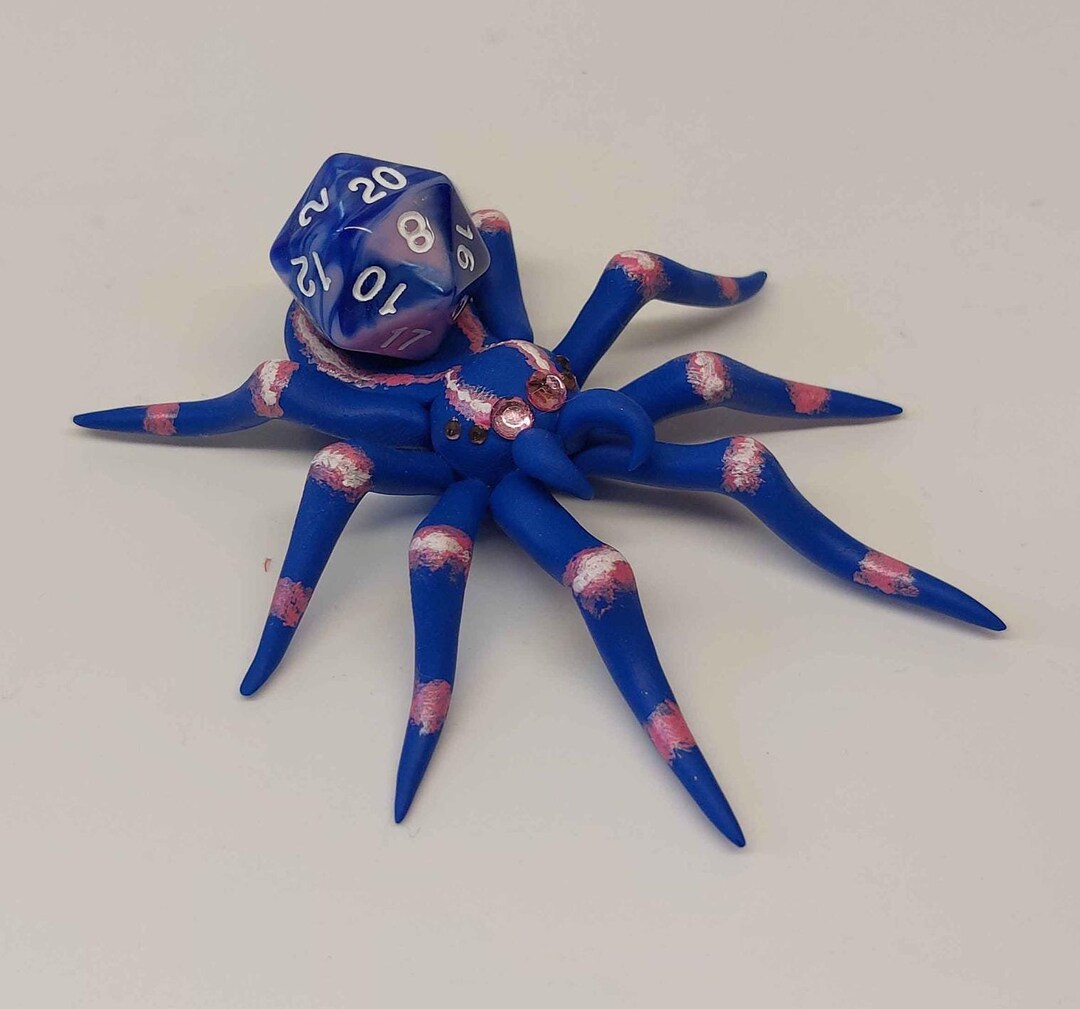 Sea Spider: D20 Spider Dice Guardian - Etsy
