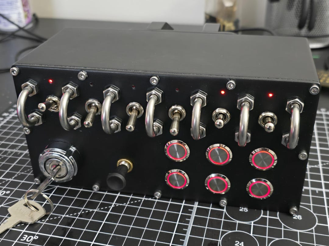 PC Button Box (3d Printed) - Etsy