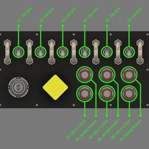 PC Button Box (3d Printed) - Etsy