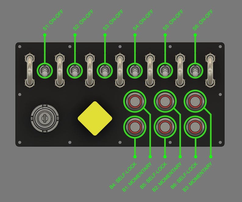 PC Button Box (3d Printed) - Etsy