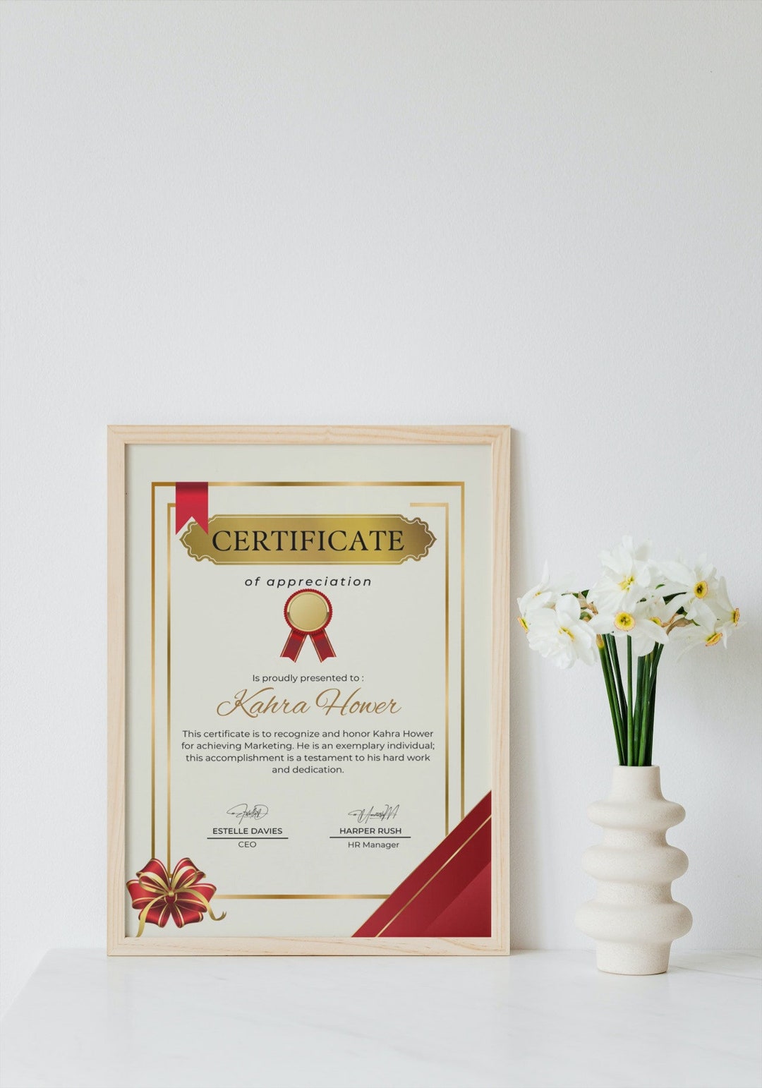 Certificate of Merit Template Award Printable - Etsy
