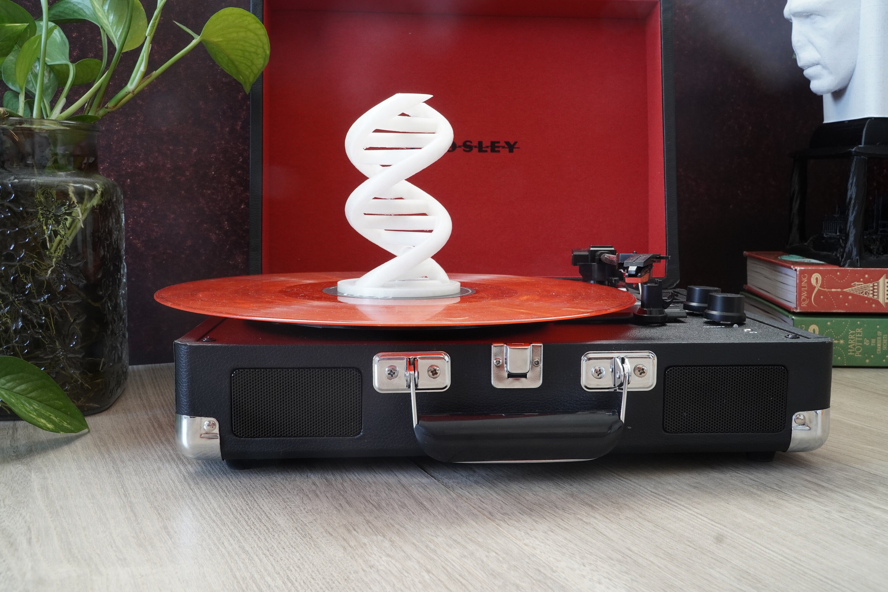 Record Stabilizer Optical Illusion - Glow in the Dark, 3D Printing ...