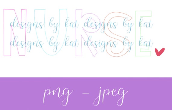 Simple Nurse Shirt Design Png File - Etsy
