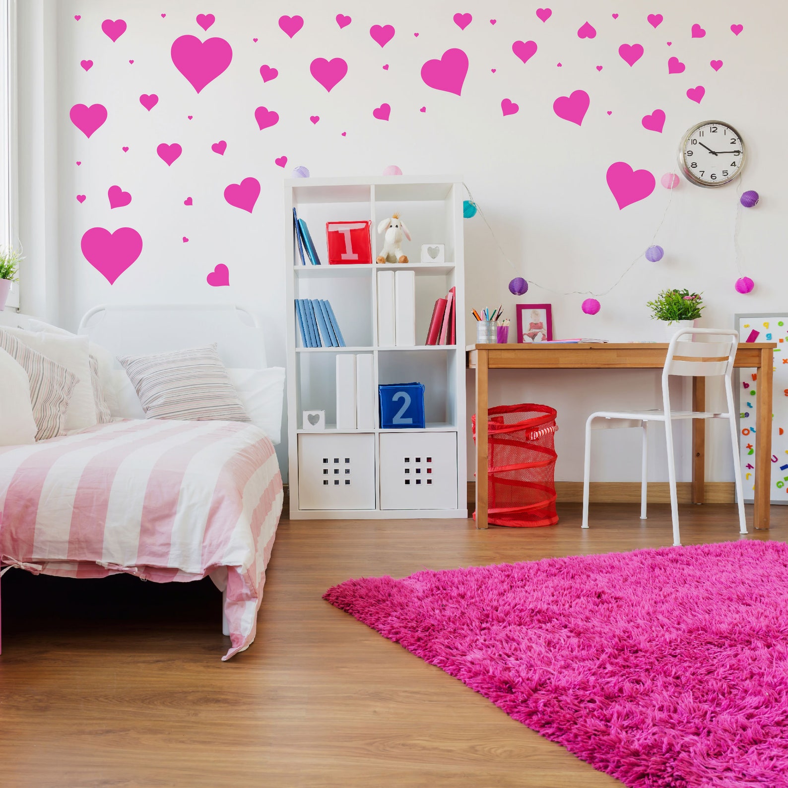 70 Heart Shaped Decals Heart Stickers Assorted Heart - Etsy