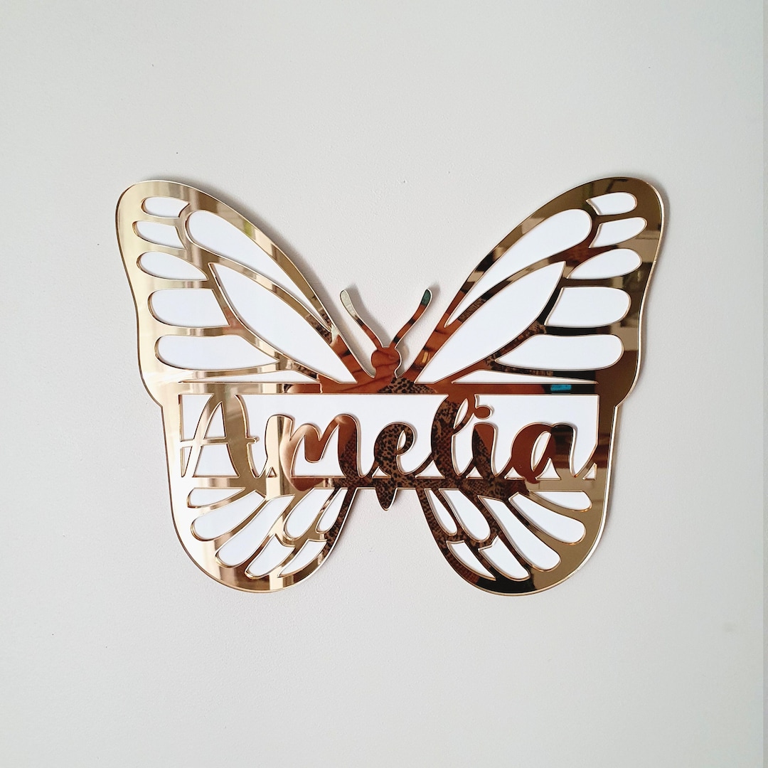 Butterfly Birth Announcement, Butterfly Baby Announcement, Butterfly ...