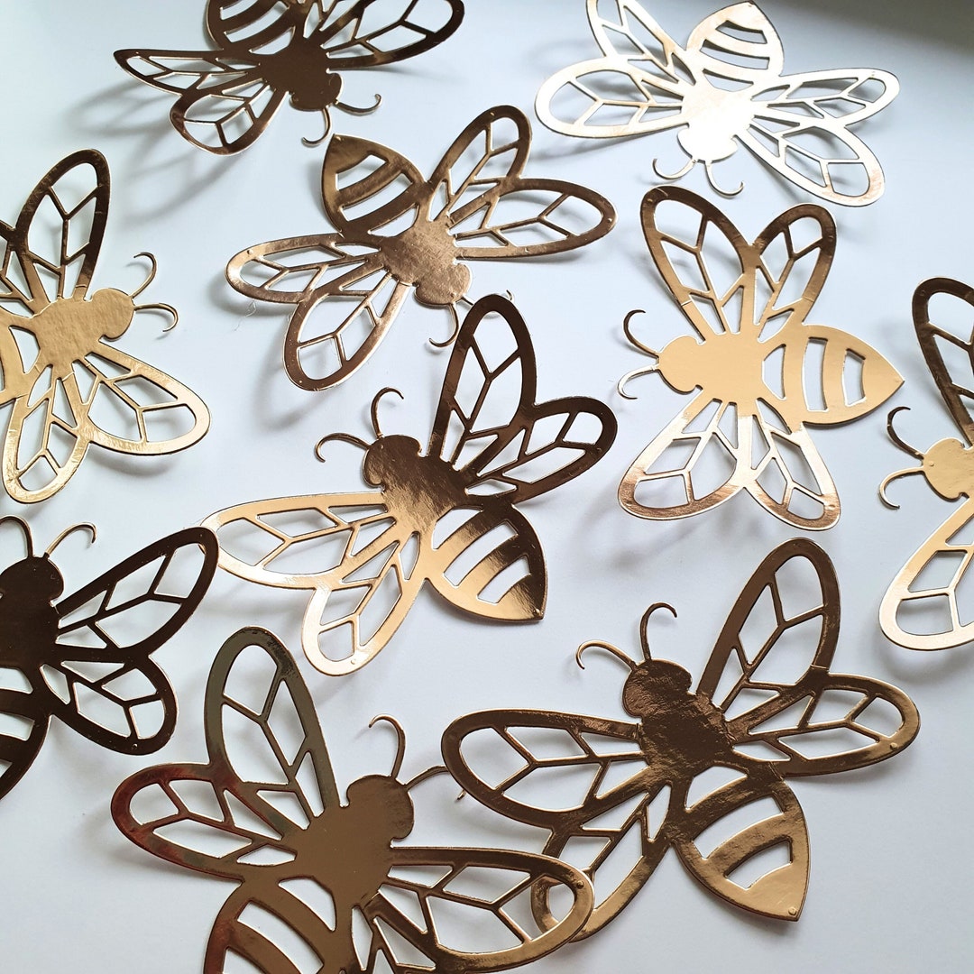 Bee Wall Decor Nursery, Bee Wall Sticker, Bee Wall Decals, Bee Wall Art ...