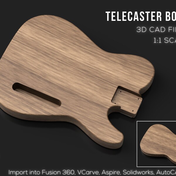 Guitar Cnc Files Telecaster - Etsy