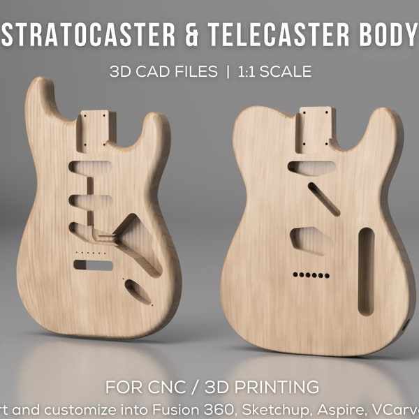 Telecaster Body Template - Etsy