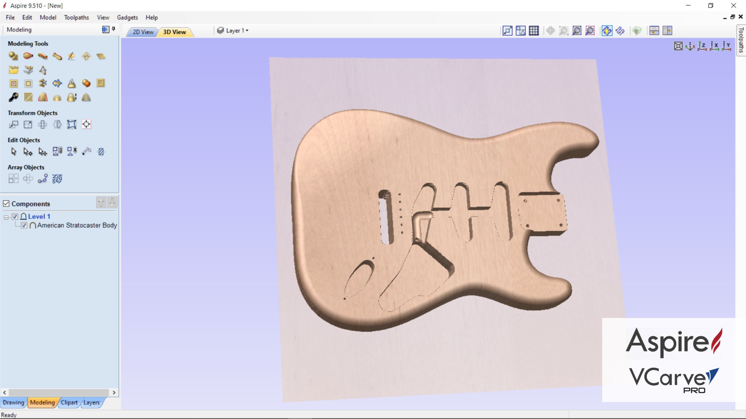 Fender Stratocaster Body 3D CAD Files Stl Step Skp F3d 3mf | Etsy