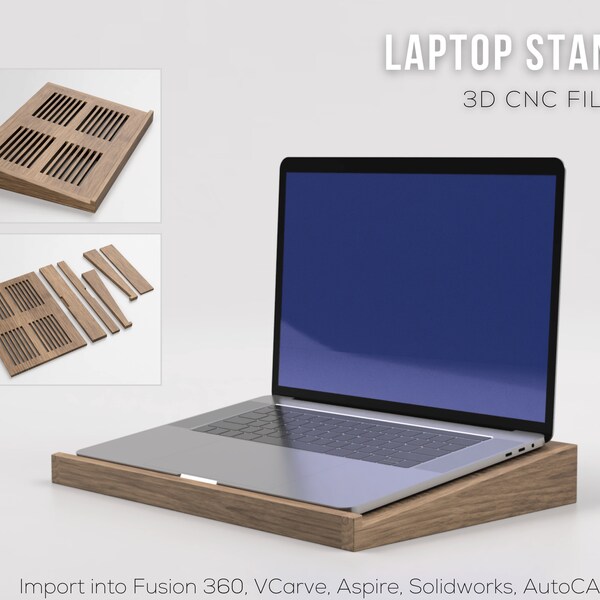 Laptop Stand Cnc Files - Etsy