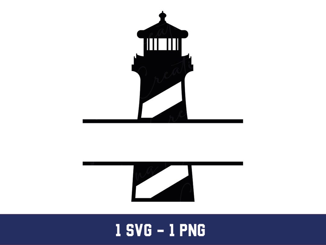 Farol png, Farol svg, Farol Split png, Farol Split Monograma png ...