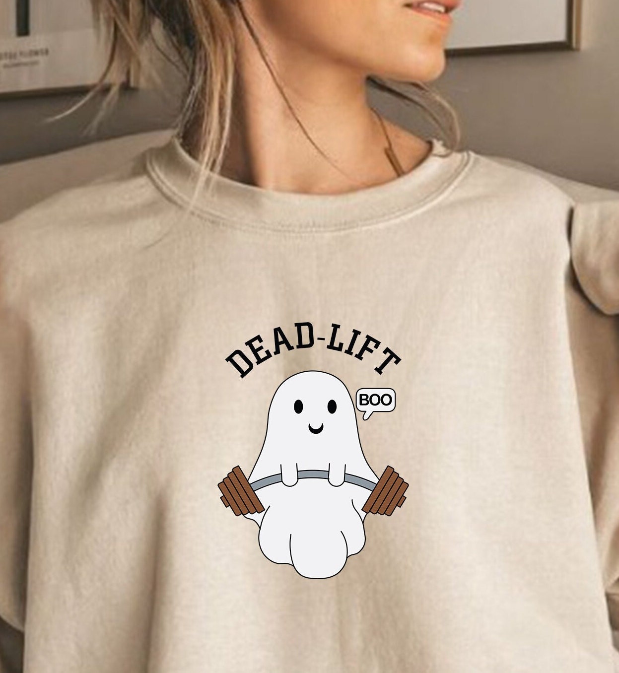 Dead Lift Ghost Png, Halloween Gym Ghost Png - Etsy