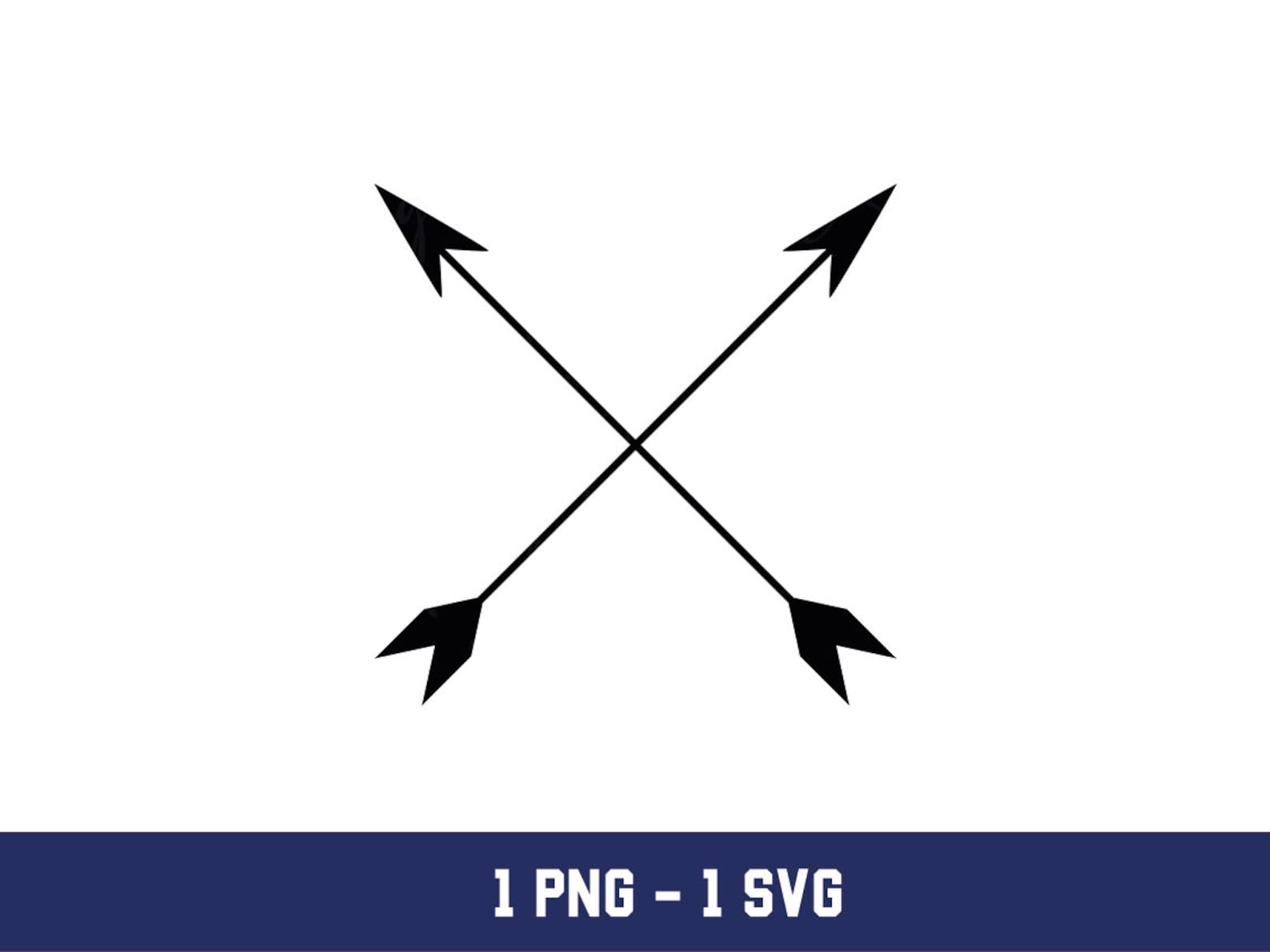 Arrow Png, Arrow Svg, Crossed Arrow Png, Crossed Arrow Svg - Etsy