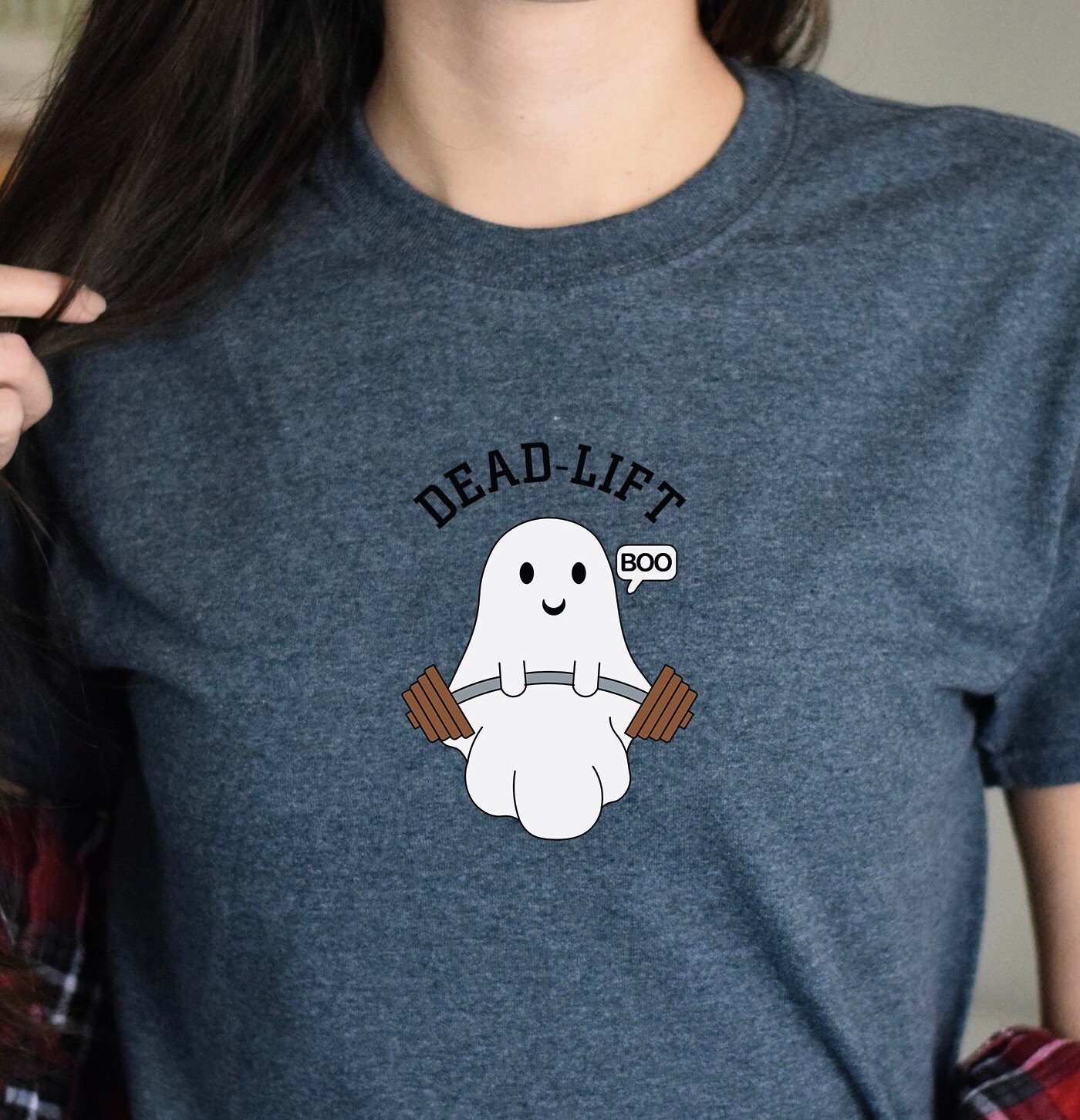 Dead Lift Ghost Png, Halloween Gym Ghost Png - Etsy
