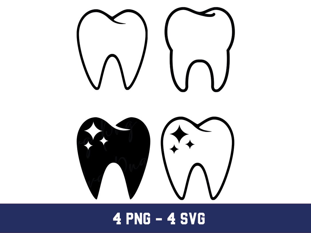 Tooth Png, Tooth Svg, Teeth Png, Teeth Svg - Etsy