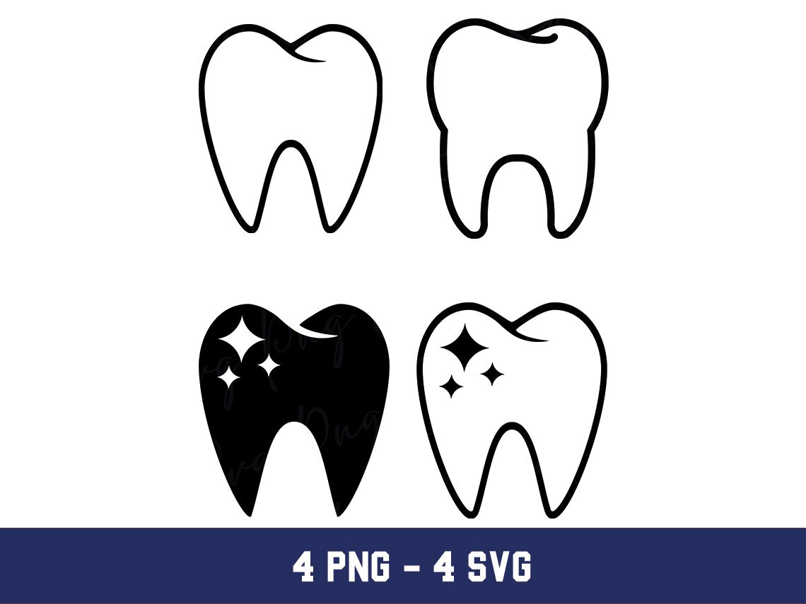 Tooth Png, Tooth Svg, Teeth Png, Teeth Svg - Etsy