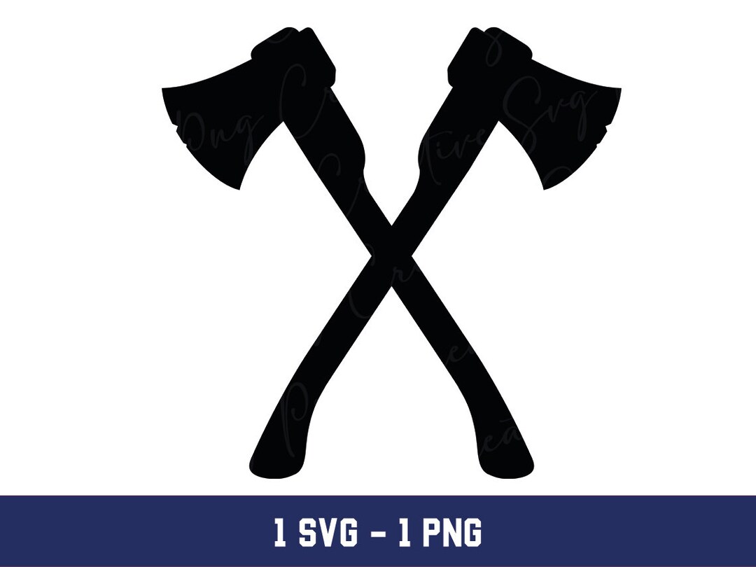 Axe Svg, Axe Png, Axe Crossed Svg Png - Etsy Canada