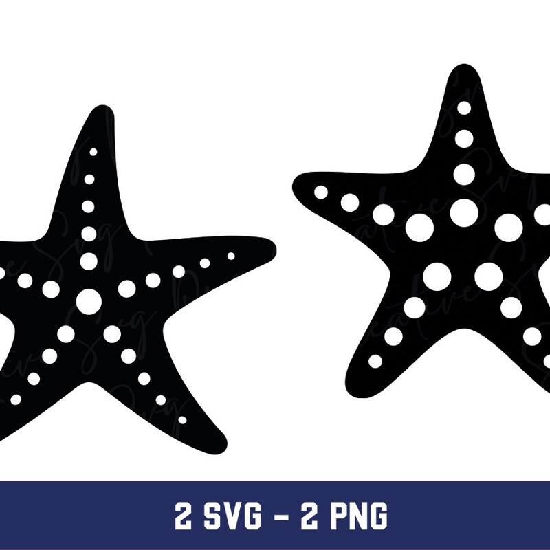 Starfish Svg - Etsy