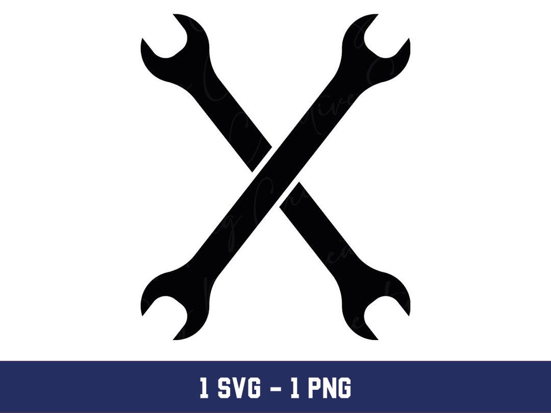 Crossed Wrenches SVG PNG: Mechanic Clipart (digital Download) - Etsy