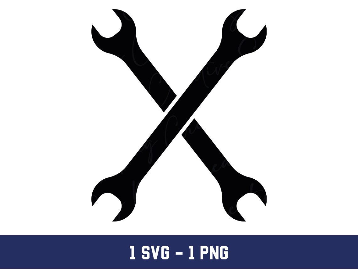 Wrenches Svg, Wrenches Png, Wrenches Crossed Svg Png - Etsy