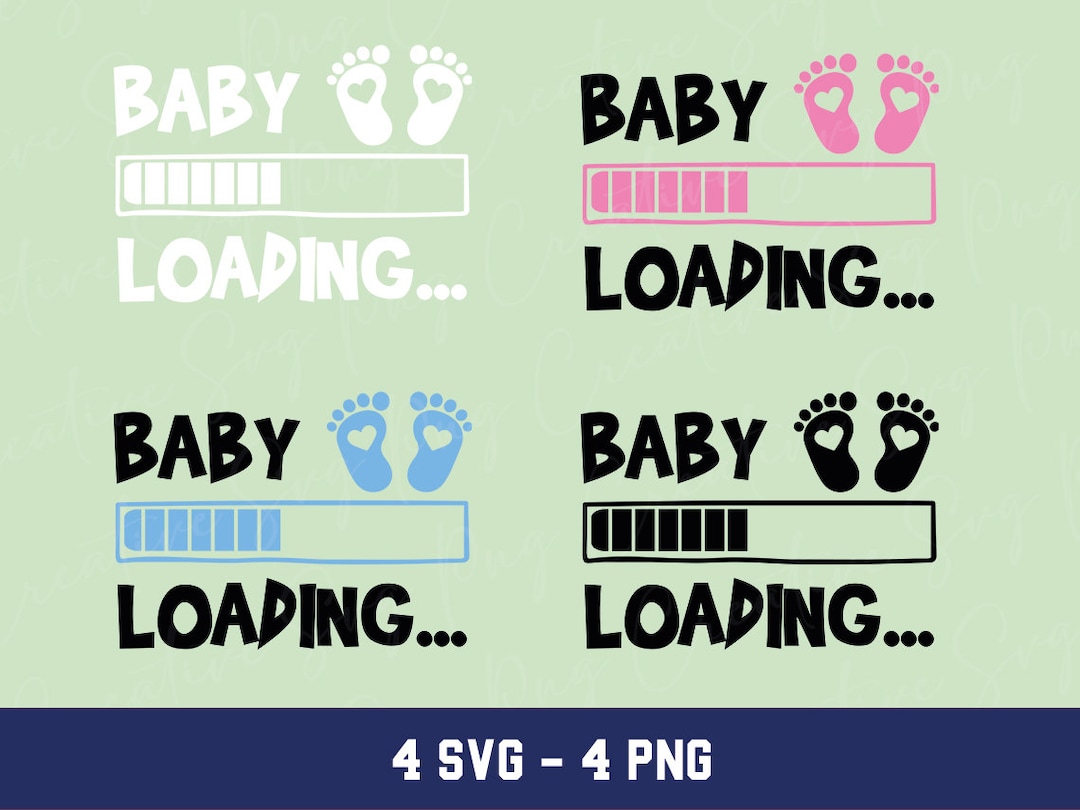 Baby Loading Png, Baby Loading Svg - Etsy