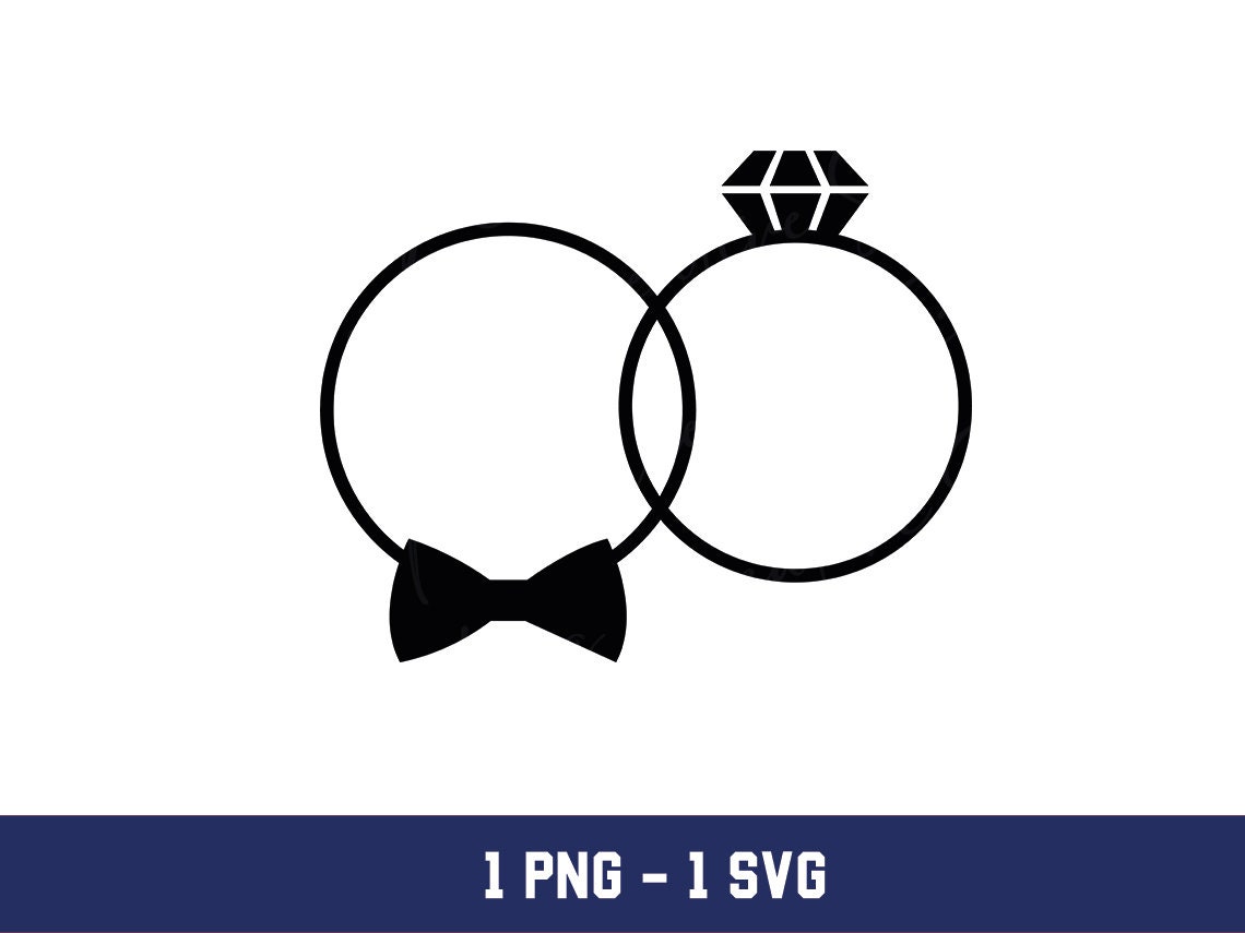 Rings Png, Rings Svg, Wedding Rings Png, Wedding Rings Svg, Rings Heart ...