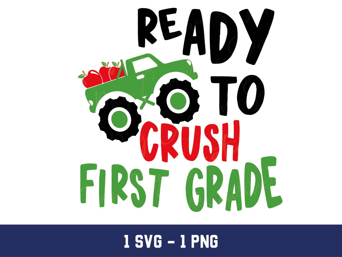 Primer grado Png primer grado Svg Regreso a la escuela - Etsy México