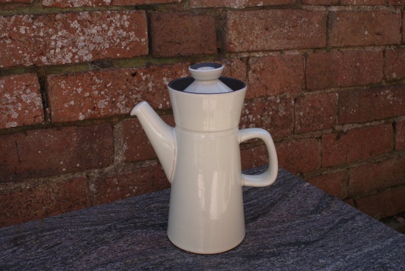 Vintage Denby Summit Celedon Coffee Pot - Etsy