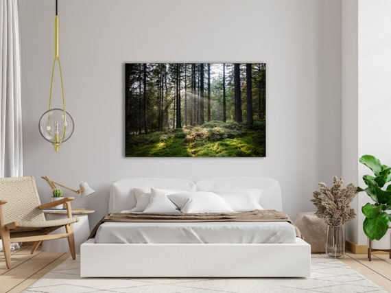 Large Forest Print Wall Art DOWNLOAD Instant Digital Forest Wall ...