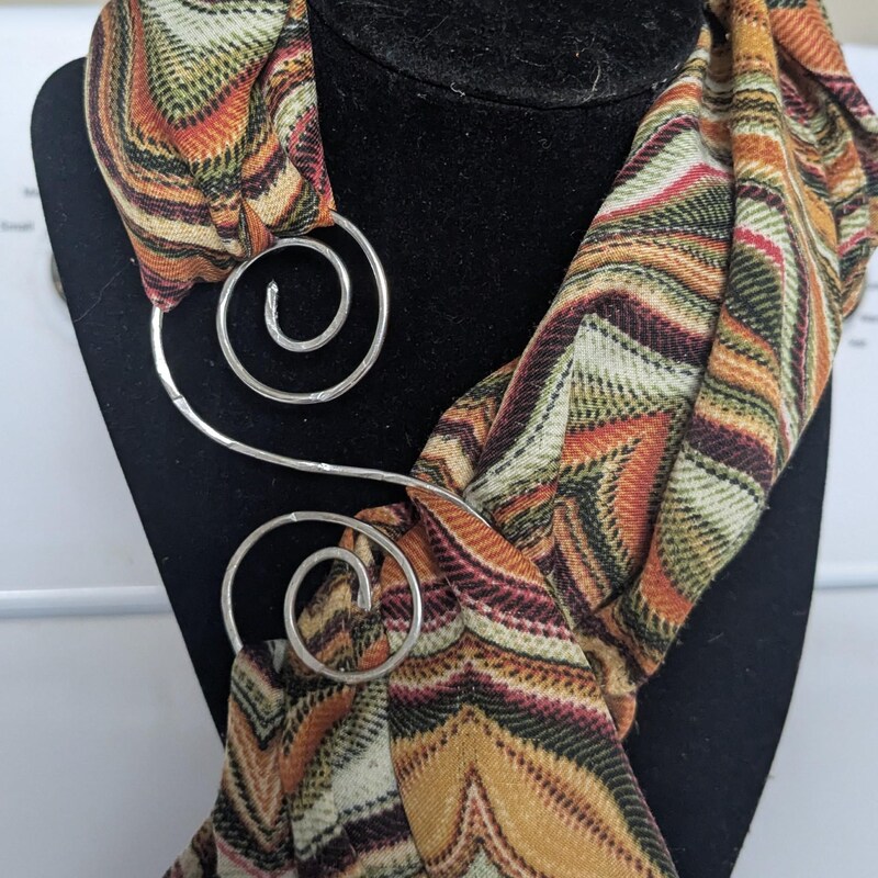 Silver Scarf Rings - Etsy