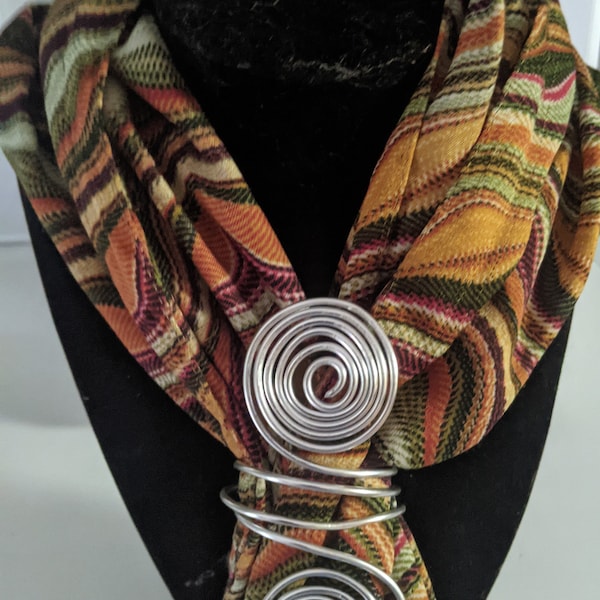 Scarf Ring - Etsy