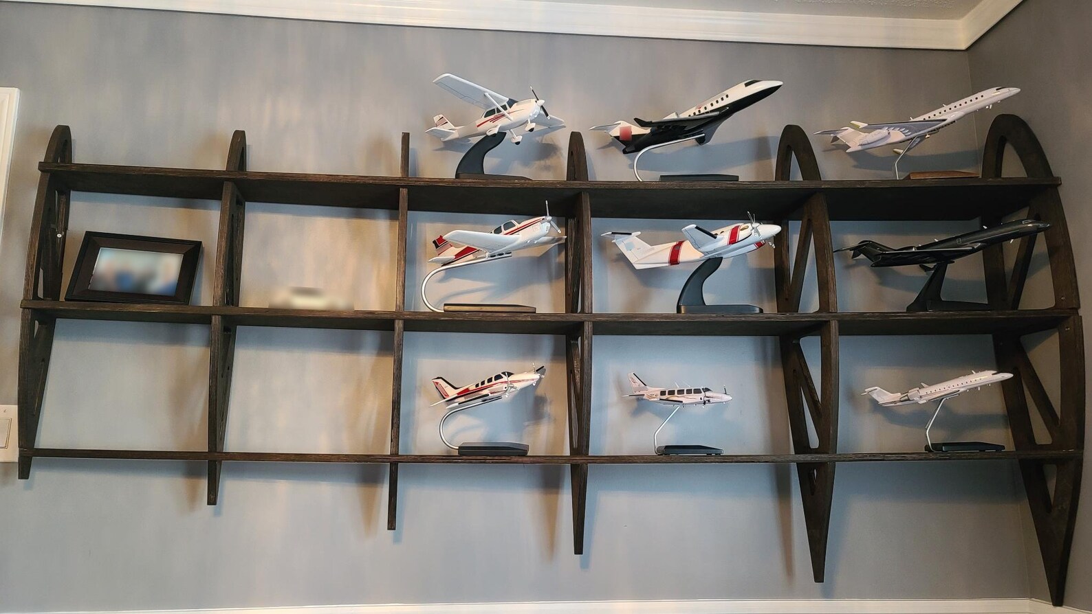 Aircraft Wing Display Shelf (DXF File for CNC Routing + Assembly ...